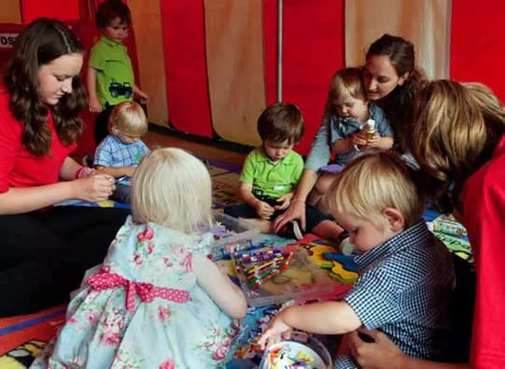 Special Creche for Children at the Wedding