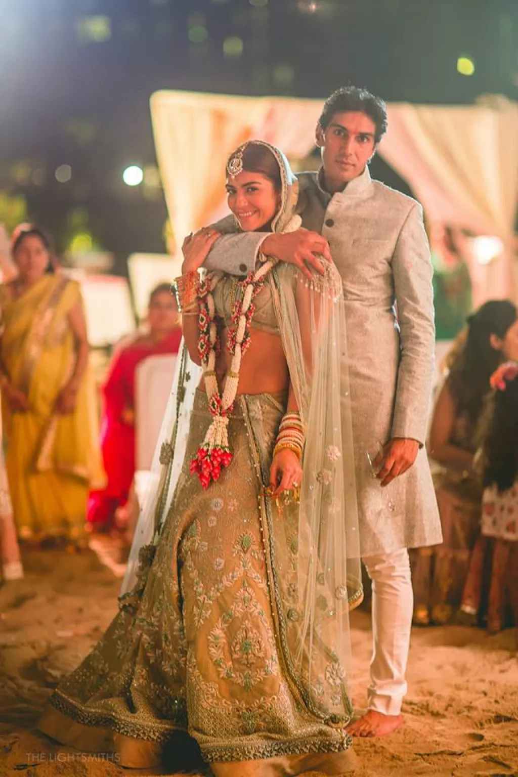 Beautiful Beach Wedding Of IPL Host Archana Vijaya and Dheeraj Puri