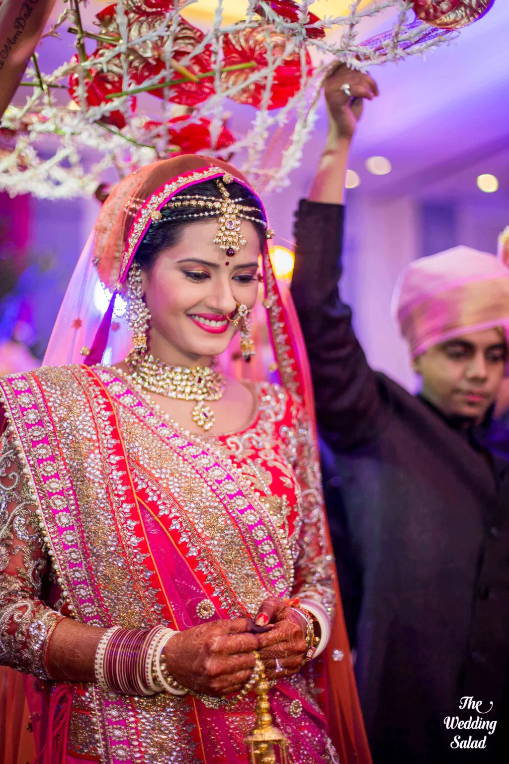 The Beautiful Wedding Story Of 'Thangabali' Nikitin Dheer And TV ...