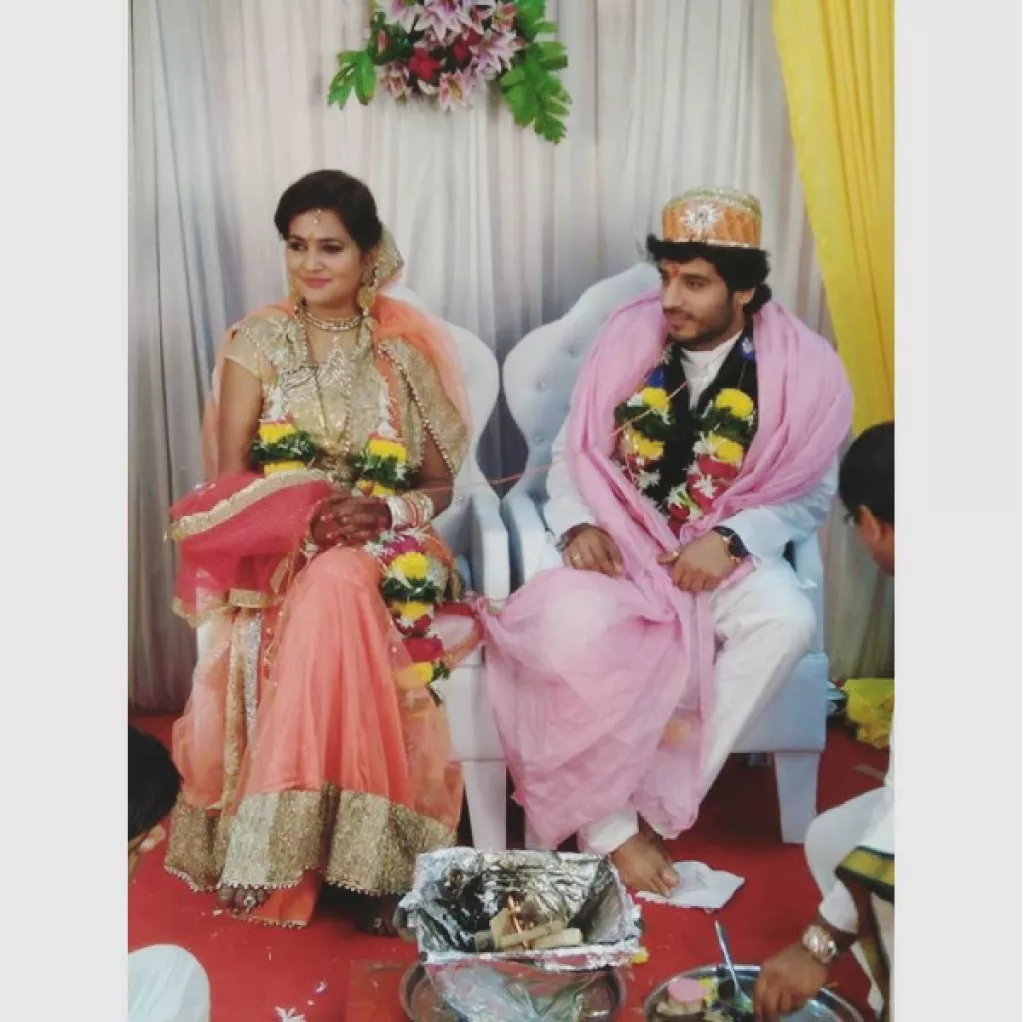 Television Actor Nitin Goswami Ties The Knot With Fashion Photographer ...