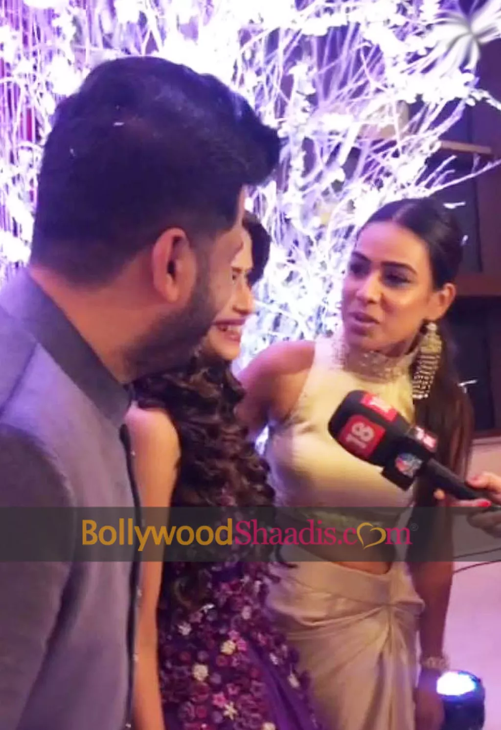 EXCLUSIVE: Unseen Pictures And Videos Of Dimple Jhangiani's Engagement ...