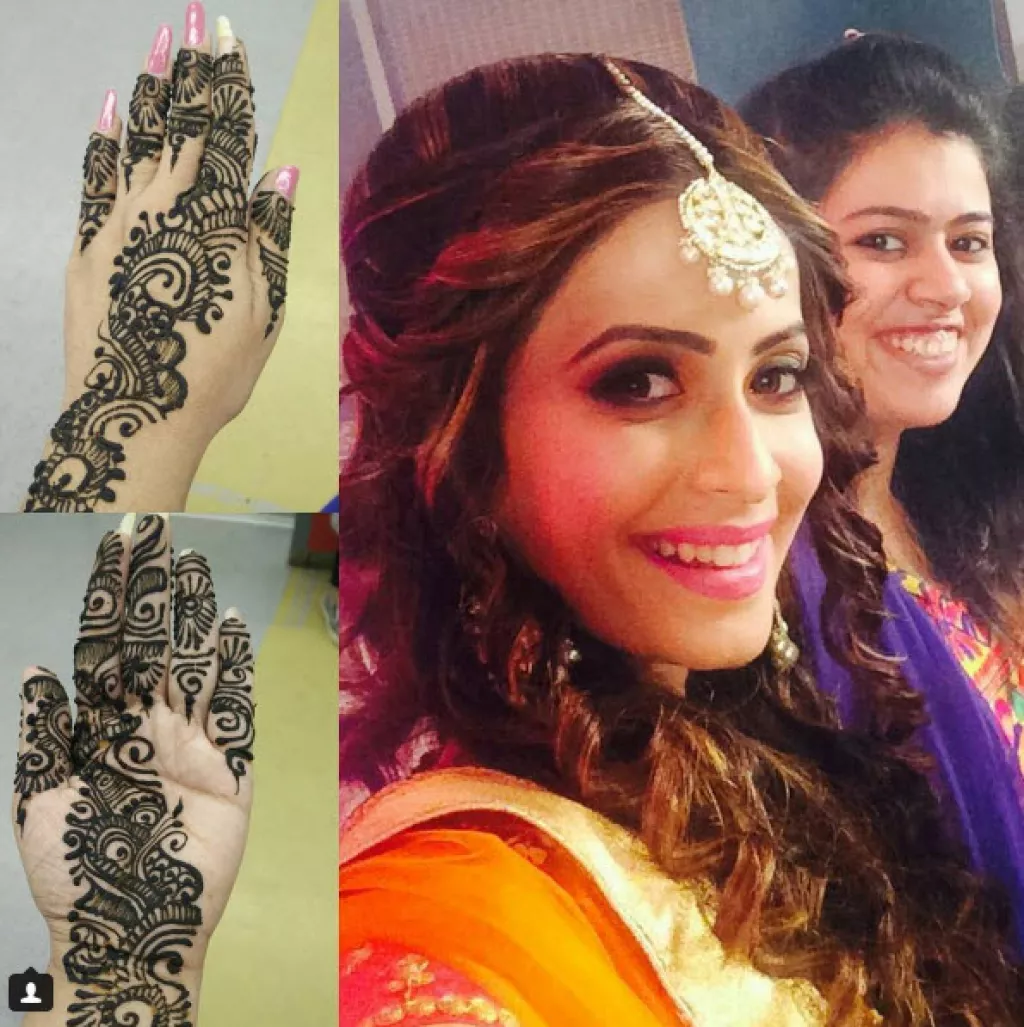 EXCLUSIVE: Sangeet And Mehendi Pictures Of TV Actress Dimple Jhangiani ...