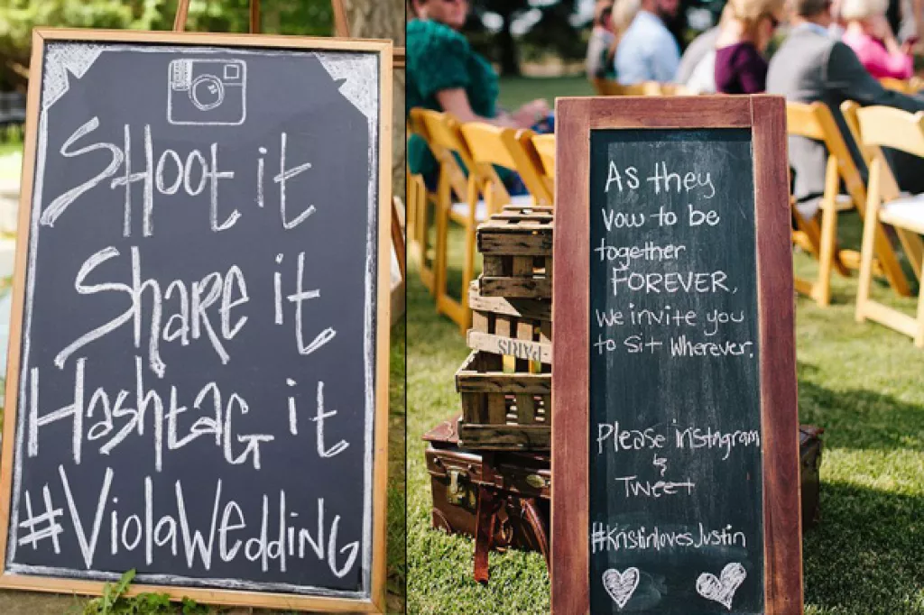 10 Creative Ways To Instagram Your Wedding