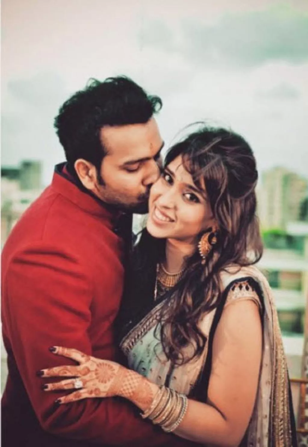 Rohit Sharma Best Gift To Wife Ritika Sajdeh By Hitting Double Century