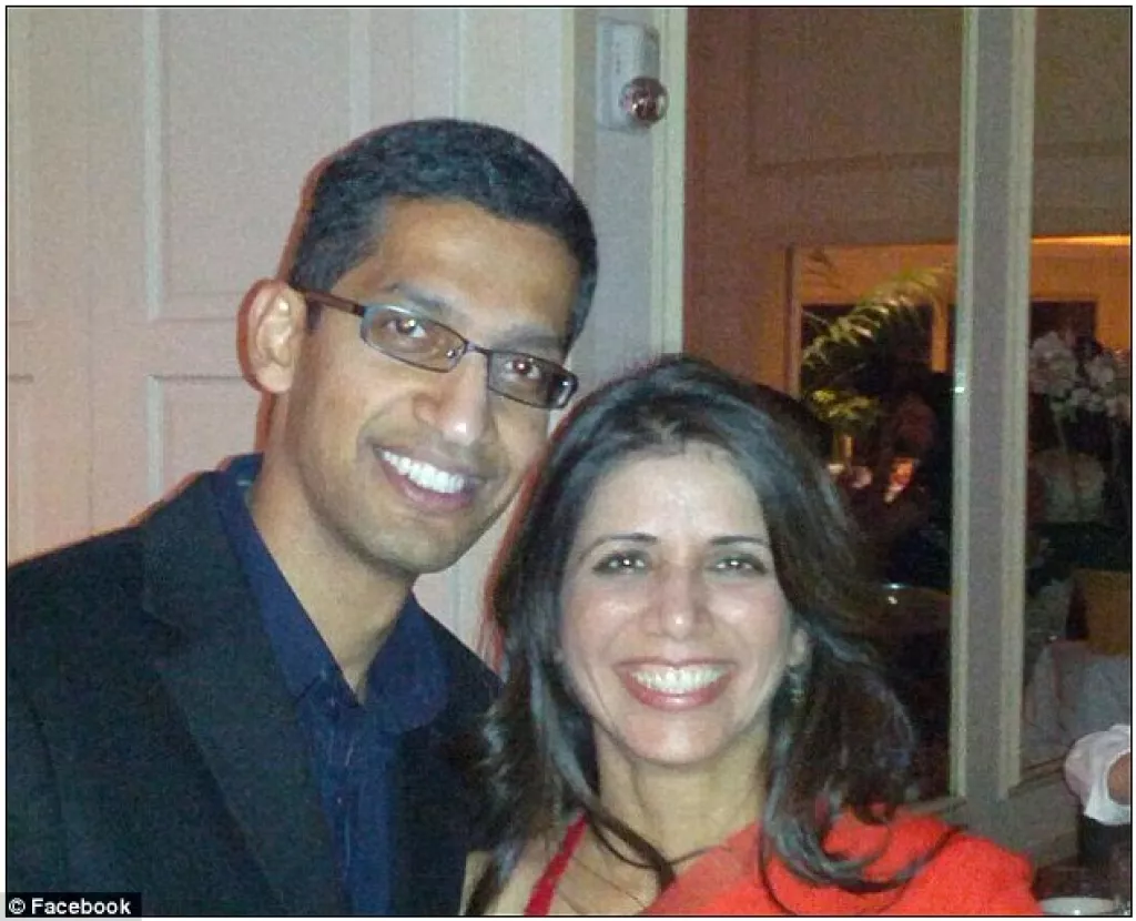 Google CEO Sundar Pichai And His Wife Anjali Pichai's Sweet And Simple ...