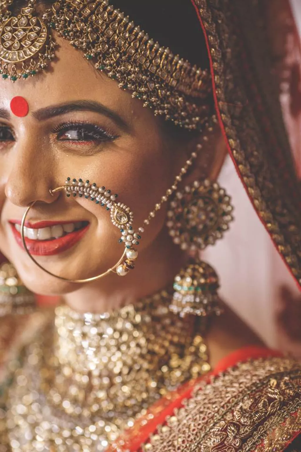 40 Indian Brides Flaunting Their Gorgeous Nath Designs