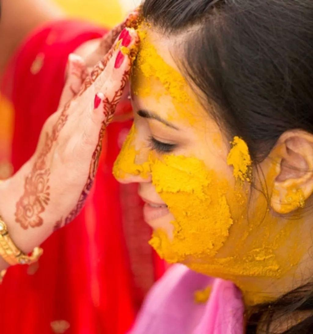 Super-Fun And Colourful Haldi Moments Of Real Couples
