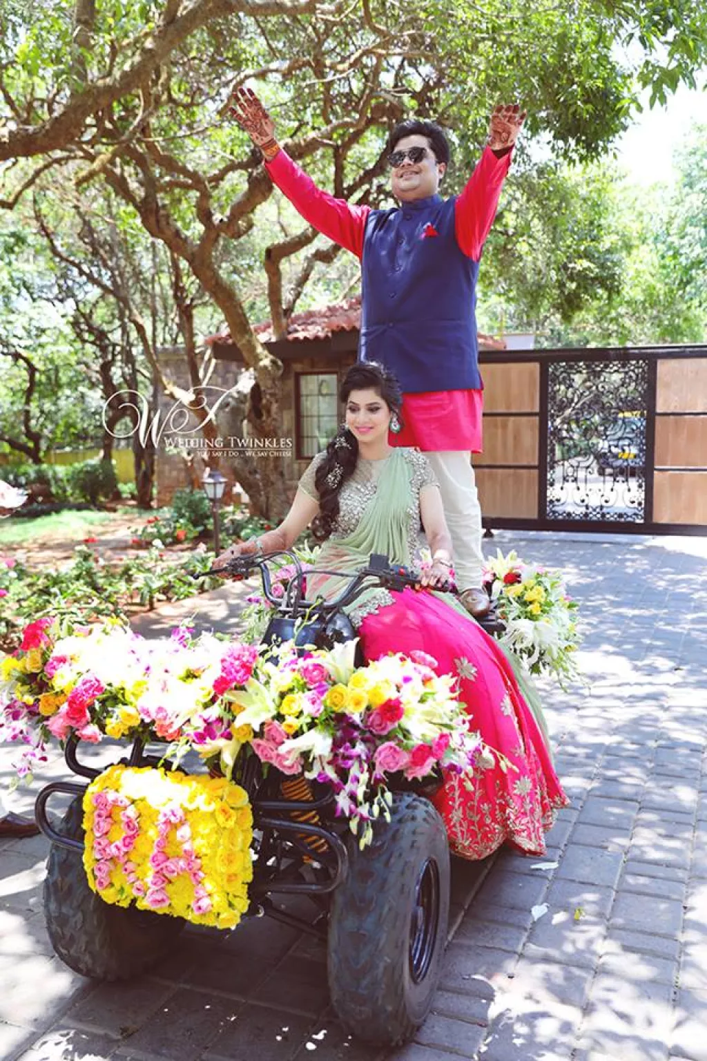 15 Best Ways Couples Can Make A Grand Entry At Their Reception Party