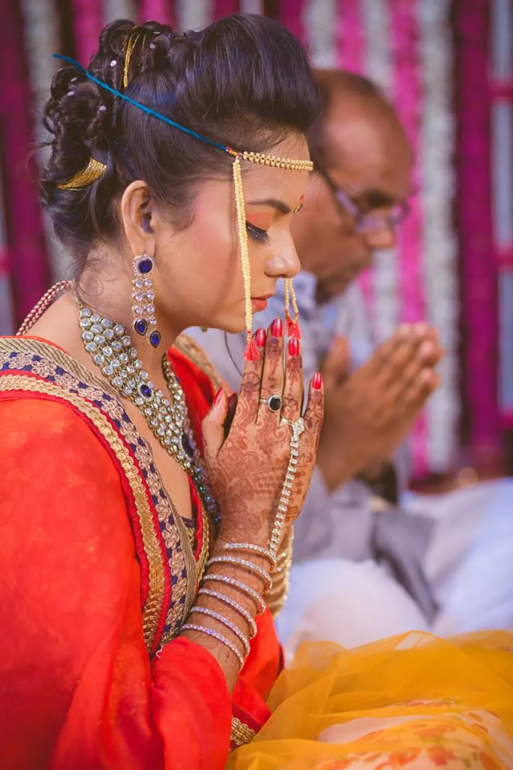 Beautiful Real Indian Brides And Their Striking Haath Phool Designs