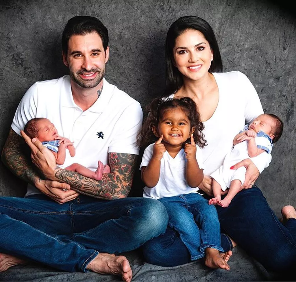 Sunny Leone Asks Son, Asher Singh Weber 'Who Made Him Beautiful' And ...