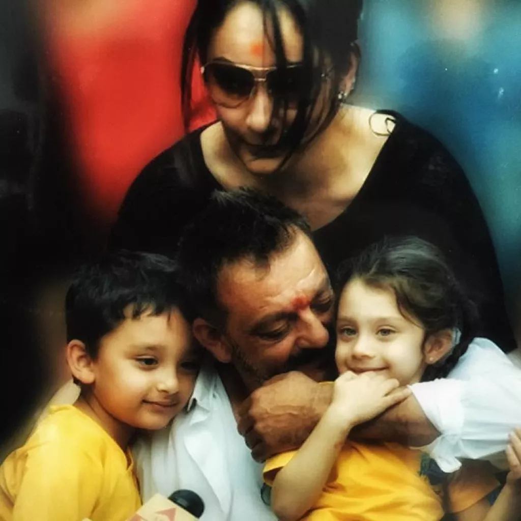 Trishala Dutt Wishes Half-Siblings Shahraan And Iqra Dutt On Birthday ...