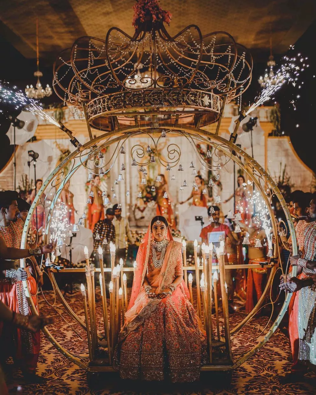 Unique Ideas For The Entrance Of An Indian Bride