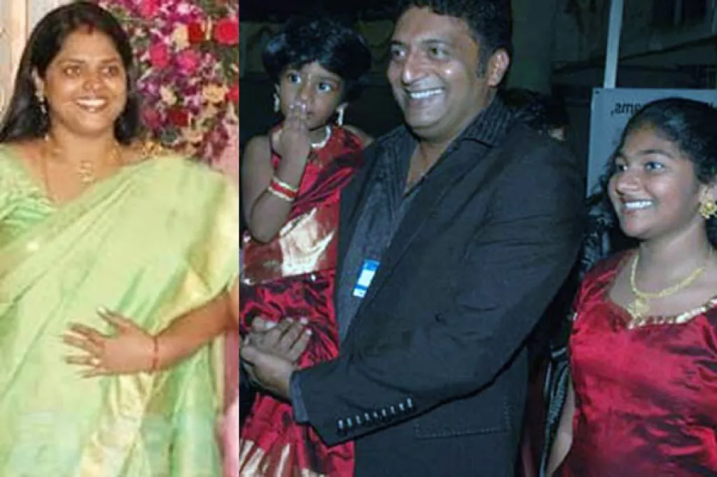 Despite Having An Age Gap Of 12 Years, Prakash Raj Married Again At 45 ...