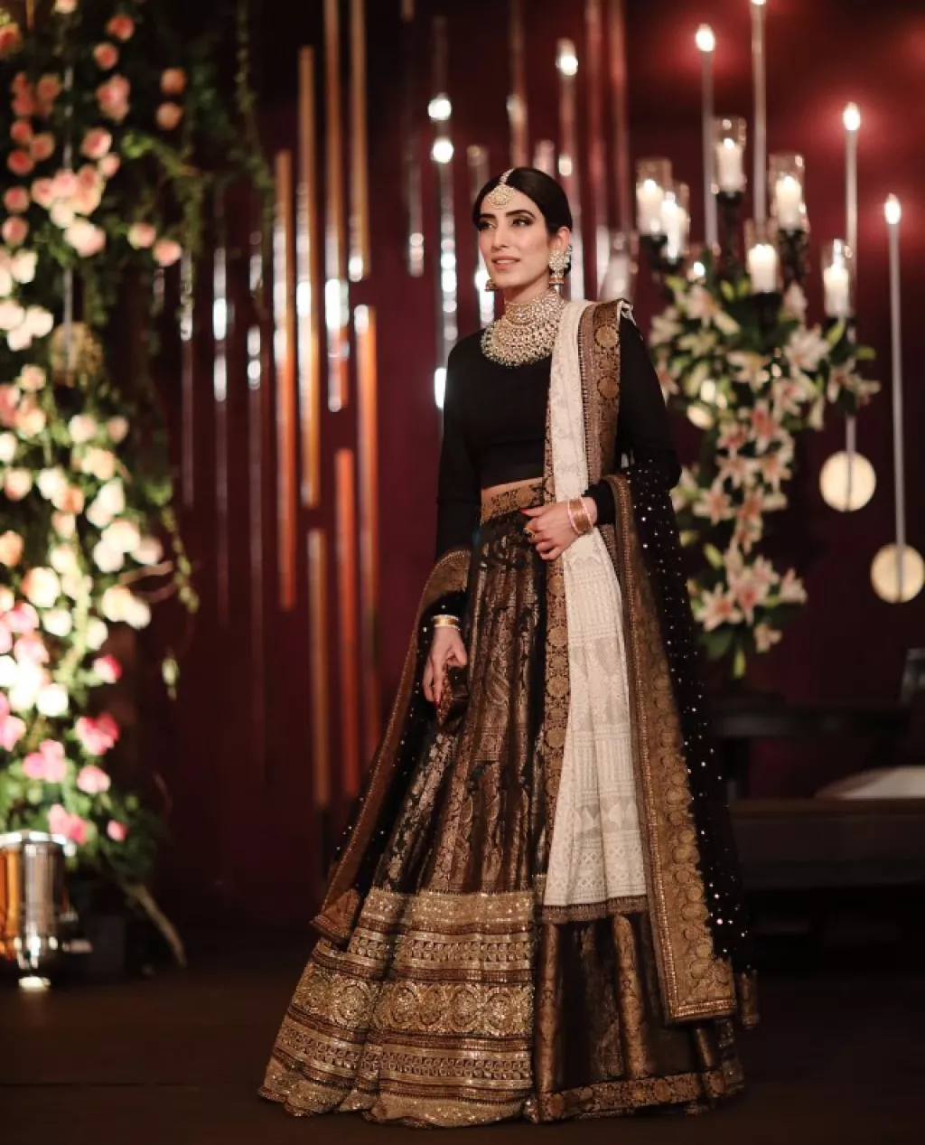 Pakistani Bride Wore Sabyasachi Green Matka Lehenga And Looked Every ...
