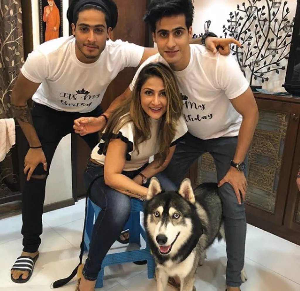Urvashi Dholakia Celebrates Her Twin Sons 23rd Birthday