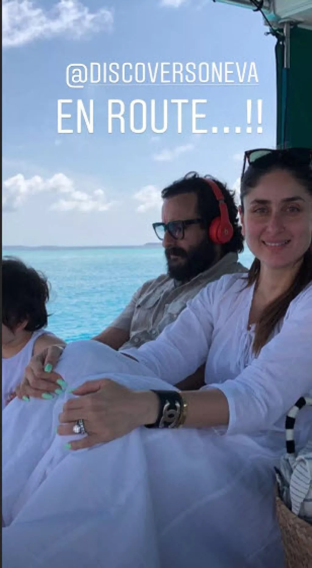 Soha Ali Khan Shares First Family Picture From Their Maldives Holiday ...