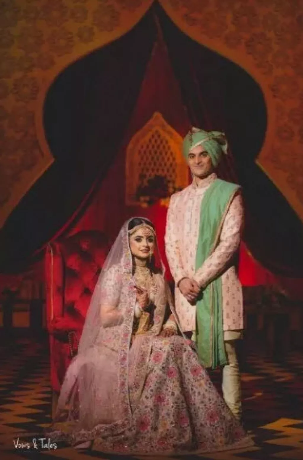 This Bride Opts For White Bridal Chooda With Sabyasachi Bridal Lehenga ...