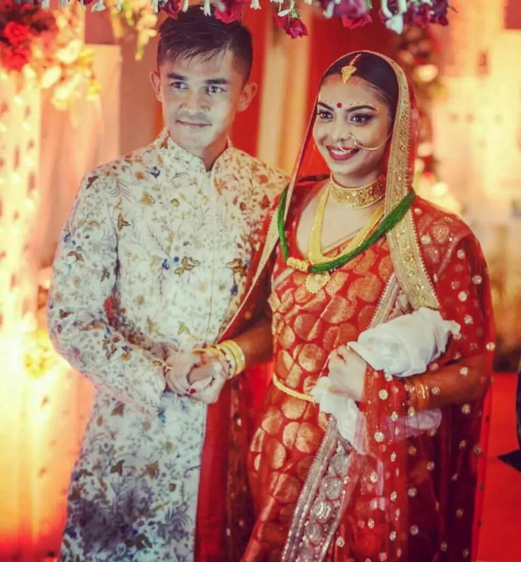Sunil Chhetri Reveals How He Married His 'Biggest Fan' And Coach's ...