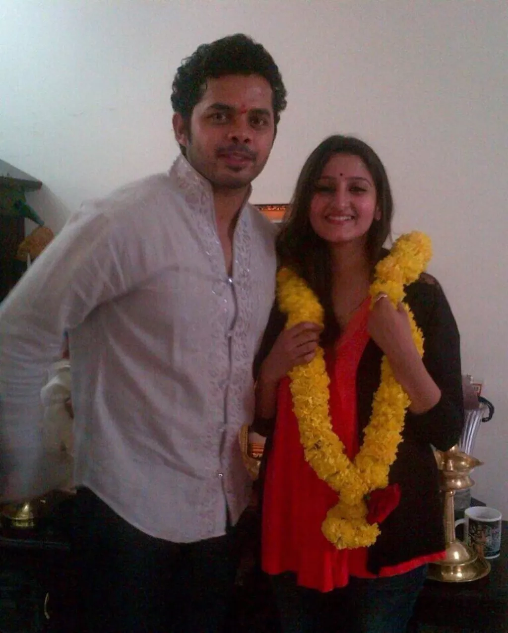 Sree Santh Shares A Heartfelt Note For His Wife, Bhuvneshwari Sreesanth ...