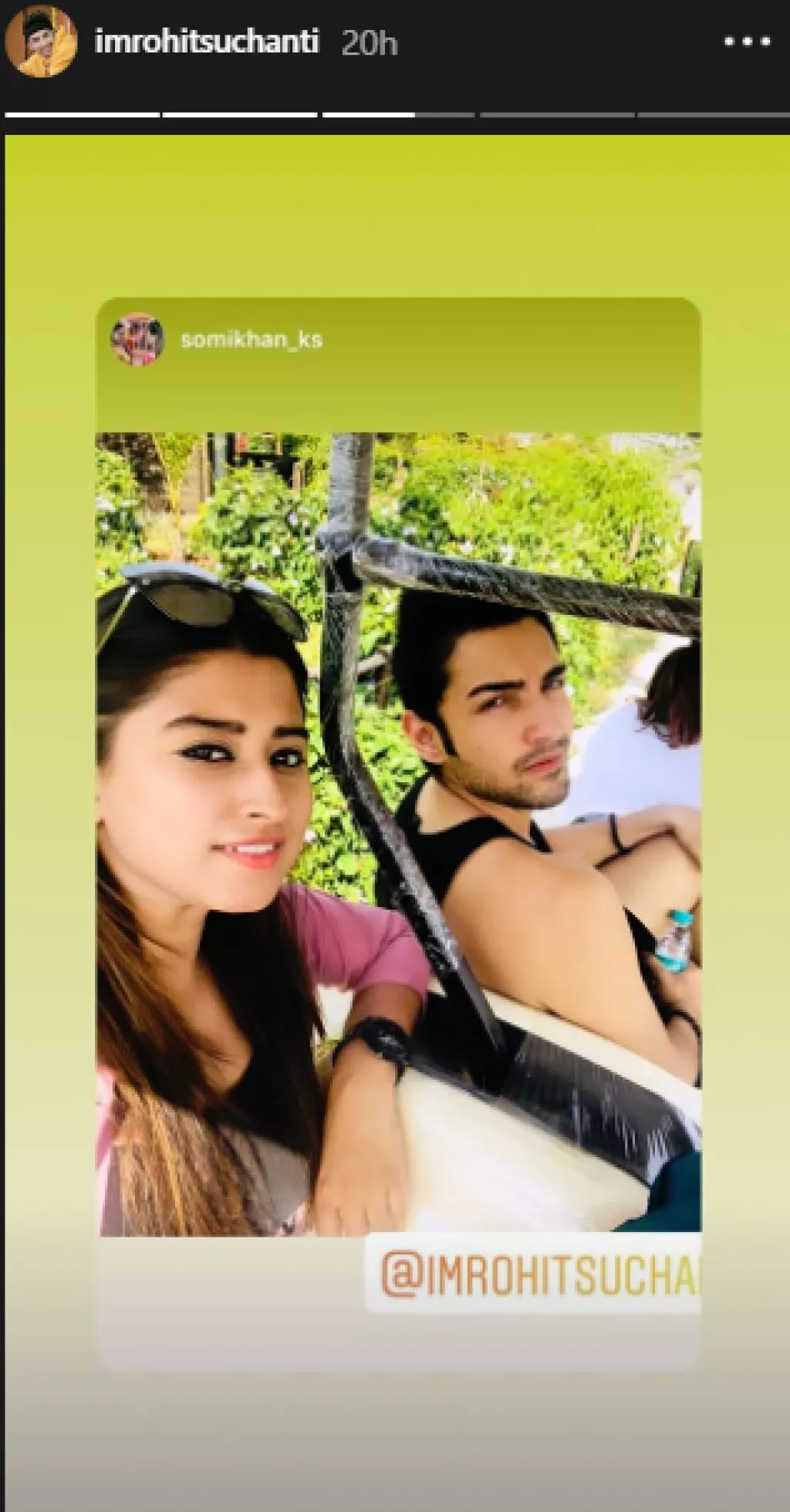 Rumoured Couple Srishty Rode And Rohit Suchanti Are On A Vacation Again ...