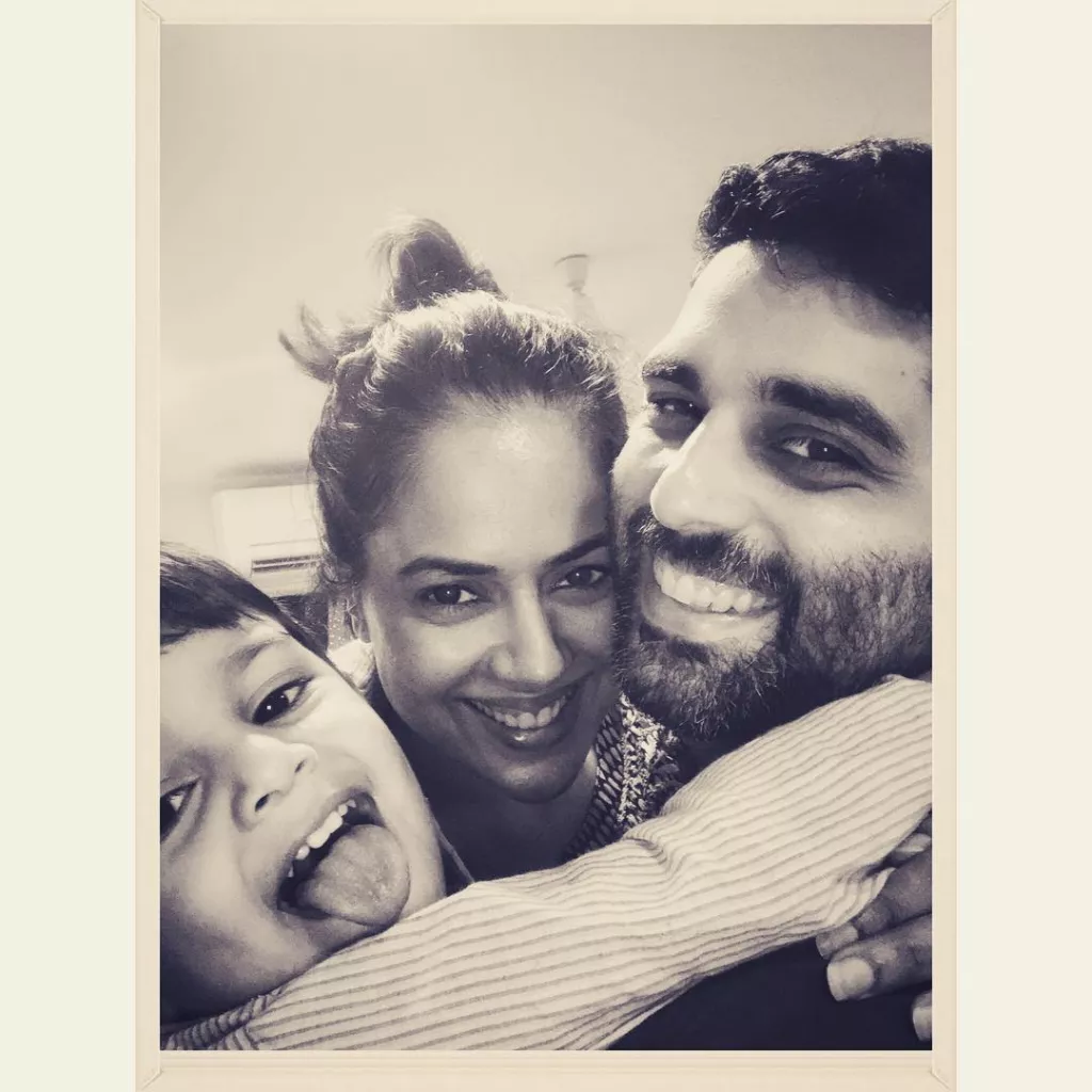 Sameera Reddy Shares Cute Pictures Of Her Baby Girl, Nyra, Reveals How ...