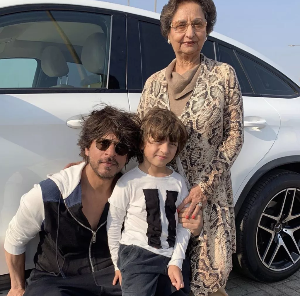 Shah Rukh Khan's Birthday Wish For Gauri Khan's Mother, Savita Chibber ...