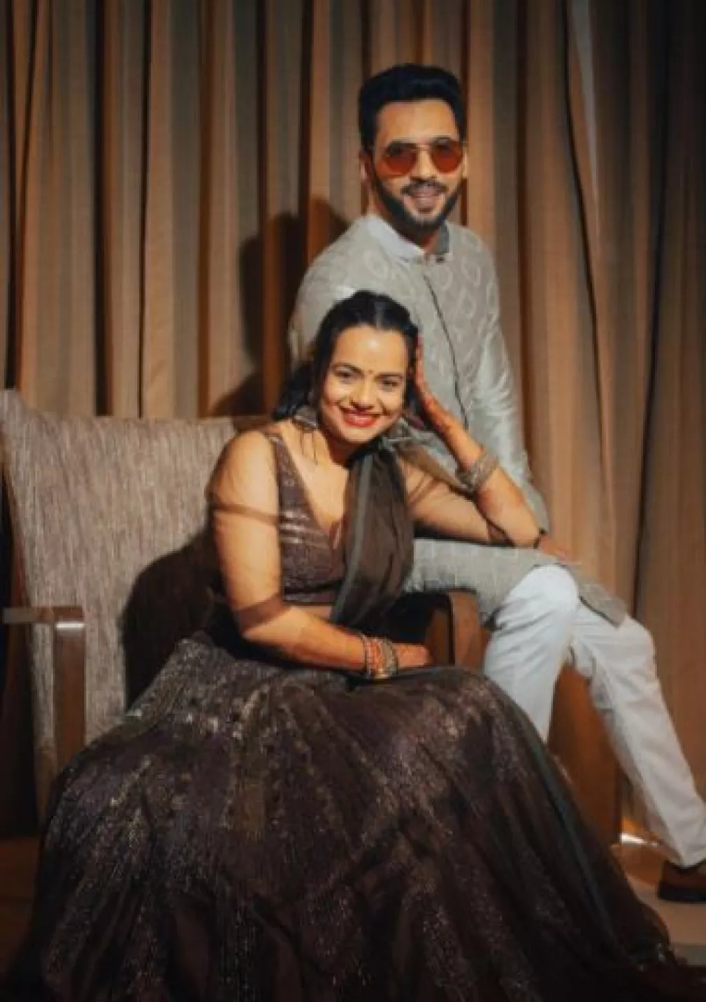 Punit J Pathak Shares Pictures With His Wife, Nidhi Moony Singh From ...