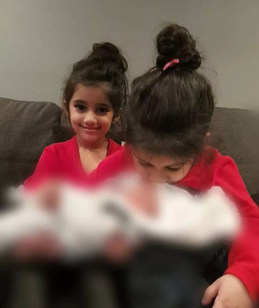 Karanvir Bohra's Twins Bella-Vienna Smothers Their Newborn Sister With ...