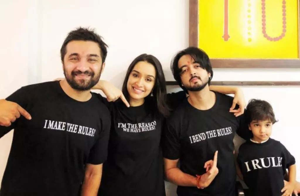 Shraddha Kapoor's Saree Look At Her Cousin Priyaank Sharma's Engagement ...