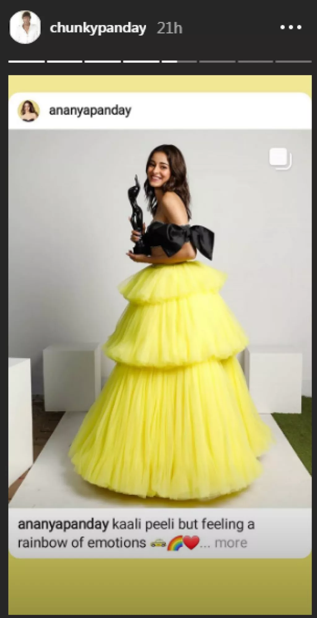 Chunky Panday Reveals Daughter, Ananya Panday's First Filmfare Award As ...