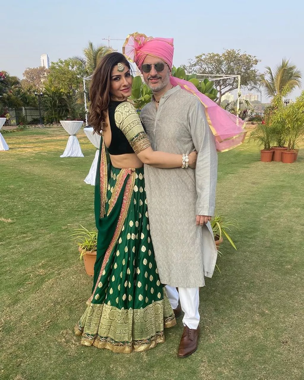 Raveena Tandon's 'Me And Mine' Photos With Hubby Anil Thadani Depict ...