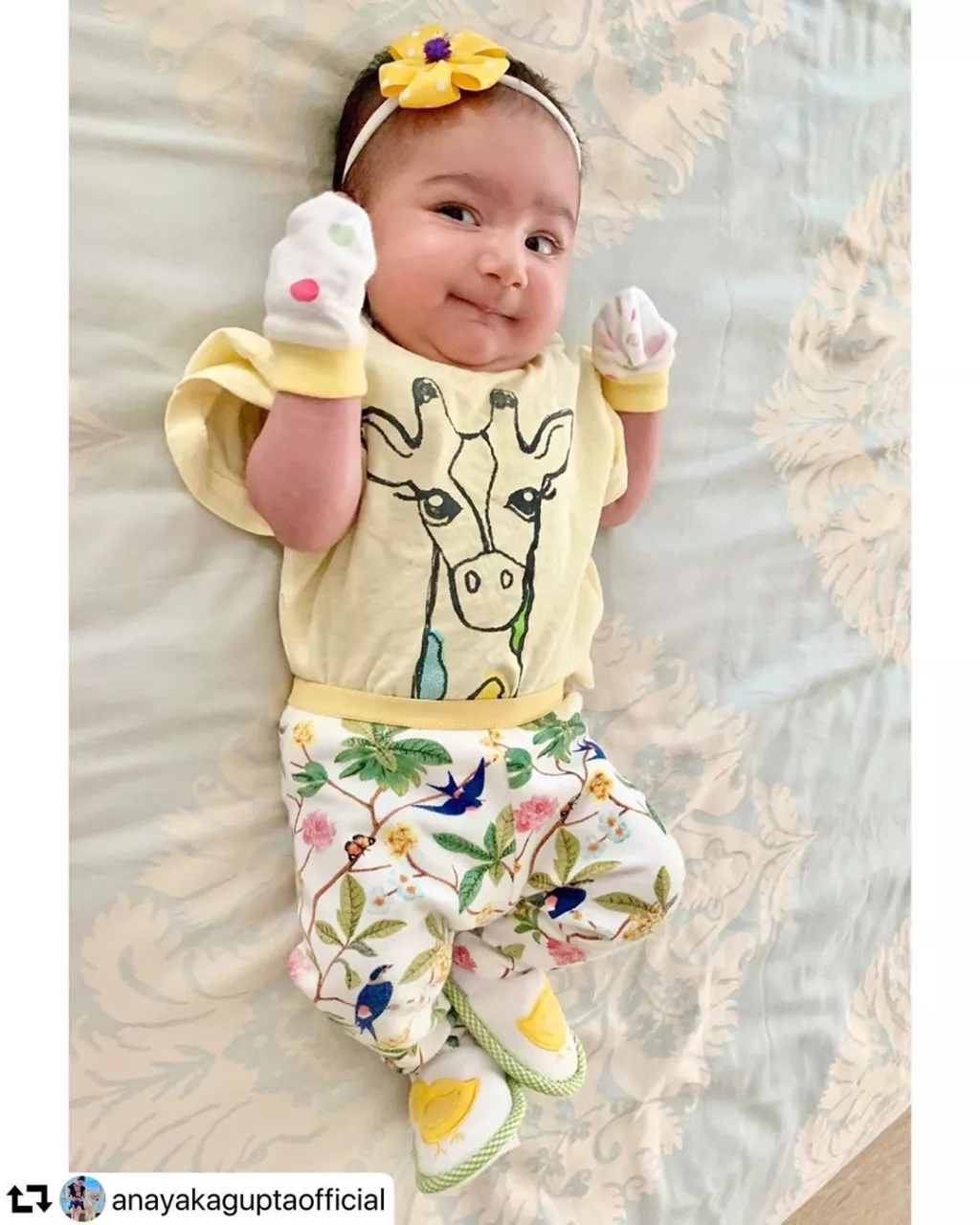 Smriti Khanna's Baby, Anayka Dresses Up For Her Mom's Birthday, The ...