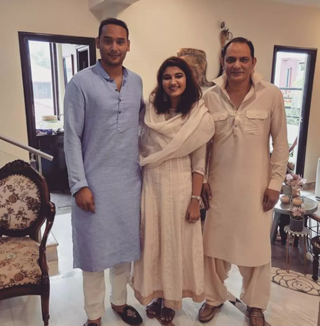 Anam Mirza Celebrates Eid With Hubby, Asad And Father-In-Law, Mohammad ...