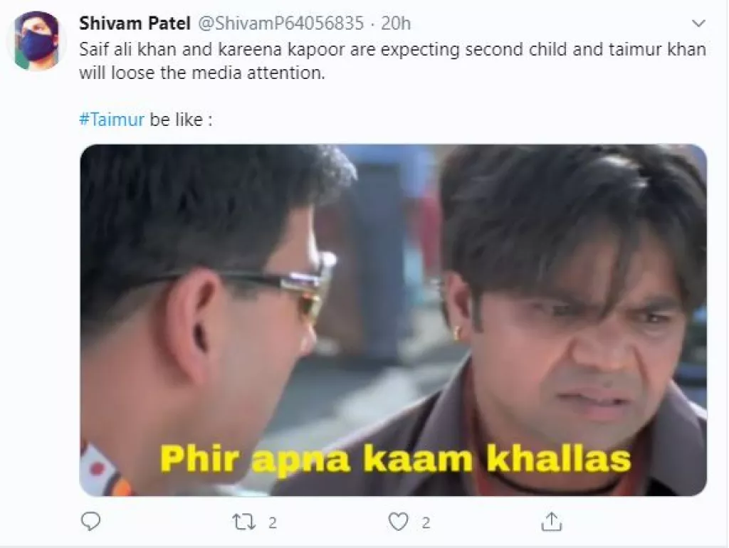 Taimur Ali Khan Meme Fest Begins Over Internet As Saif And Kareena ...