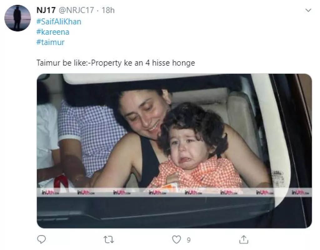 Taimur Ali Khan Meme Fest Begins Over Internet As Saif And Kareena ...