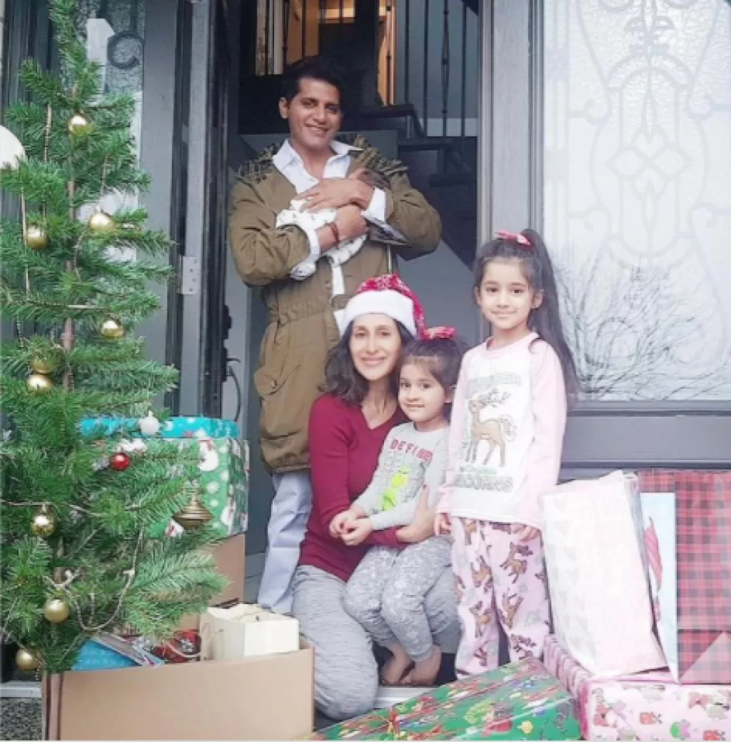 Karanvir Bohra's Newborn Daughter's First Lohri Celebrations, Got A ...