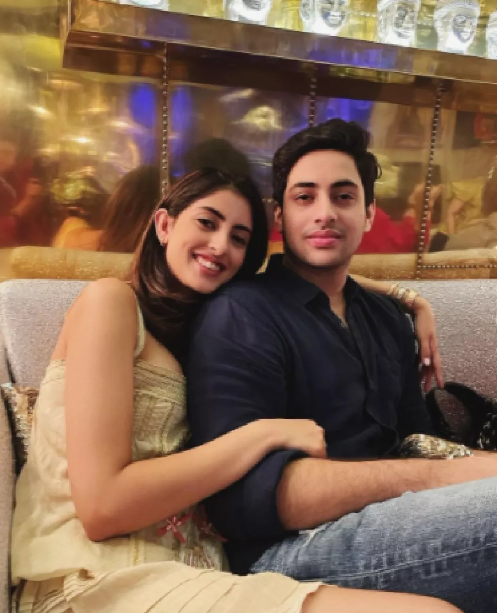 Navya Nanda Shares Cuddling Pictures With Her 'Bhai', Agastya Nanda And ...