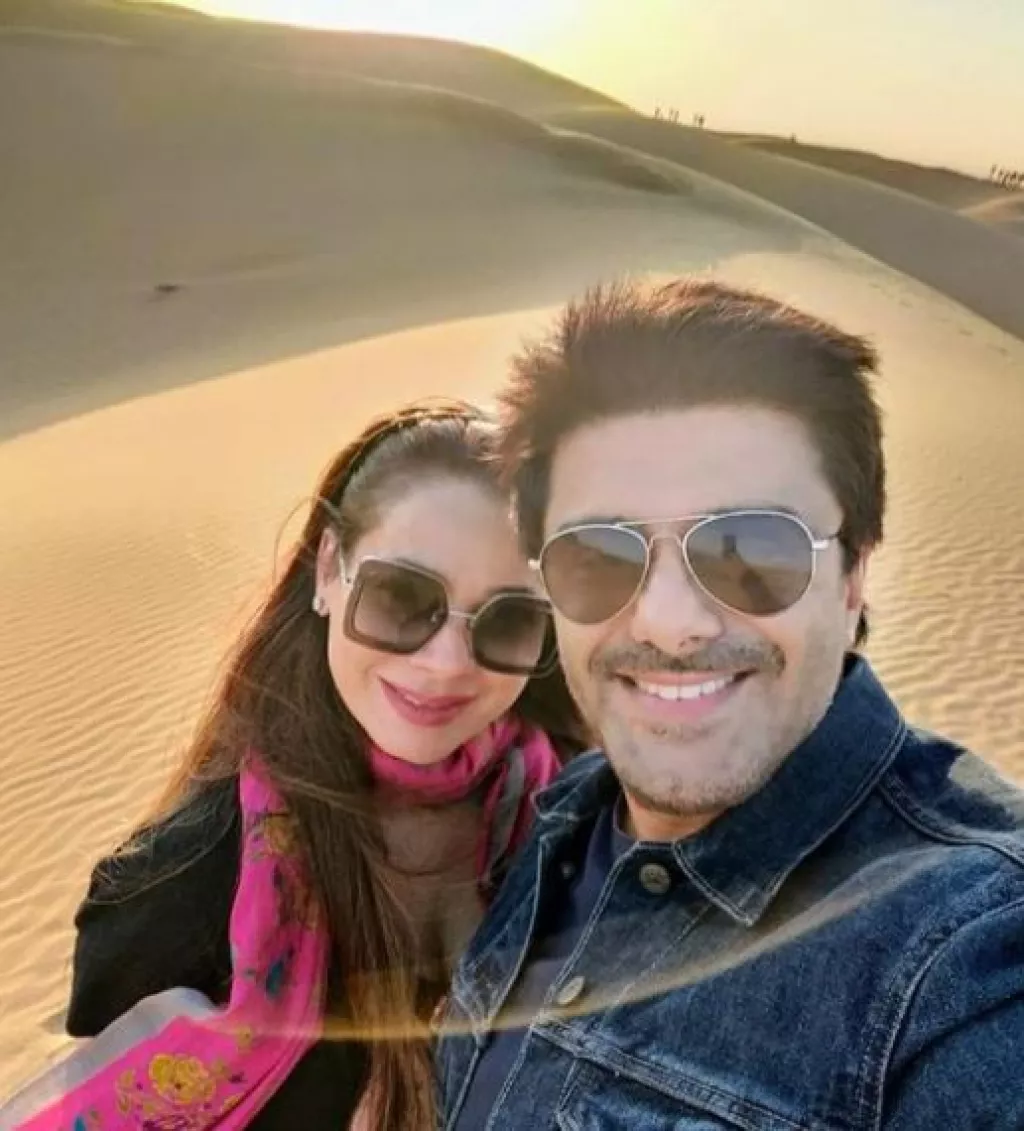 Samir Soni's Wish For Wife, Neelam Kothari On 10th Wedding Anniversary ...