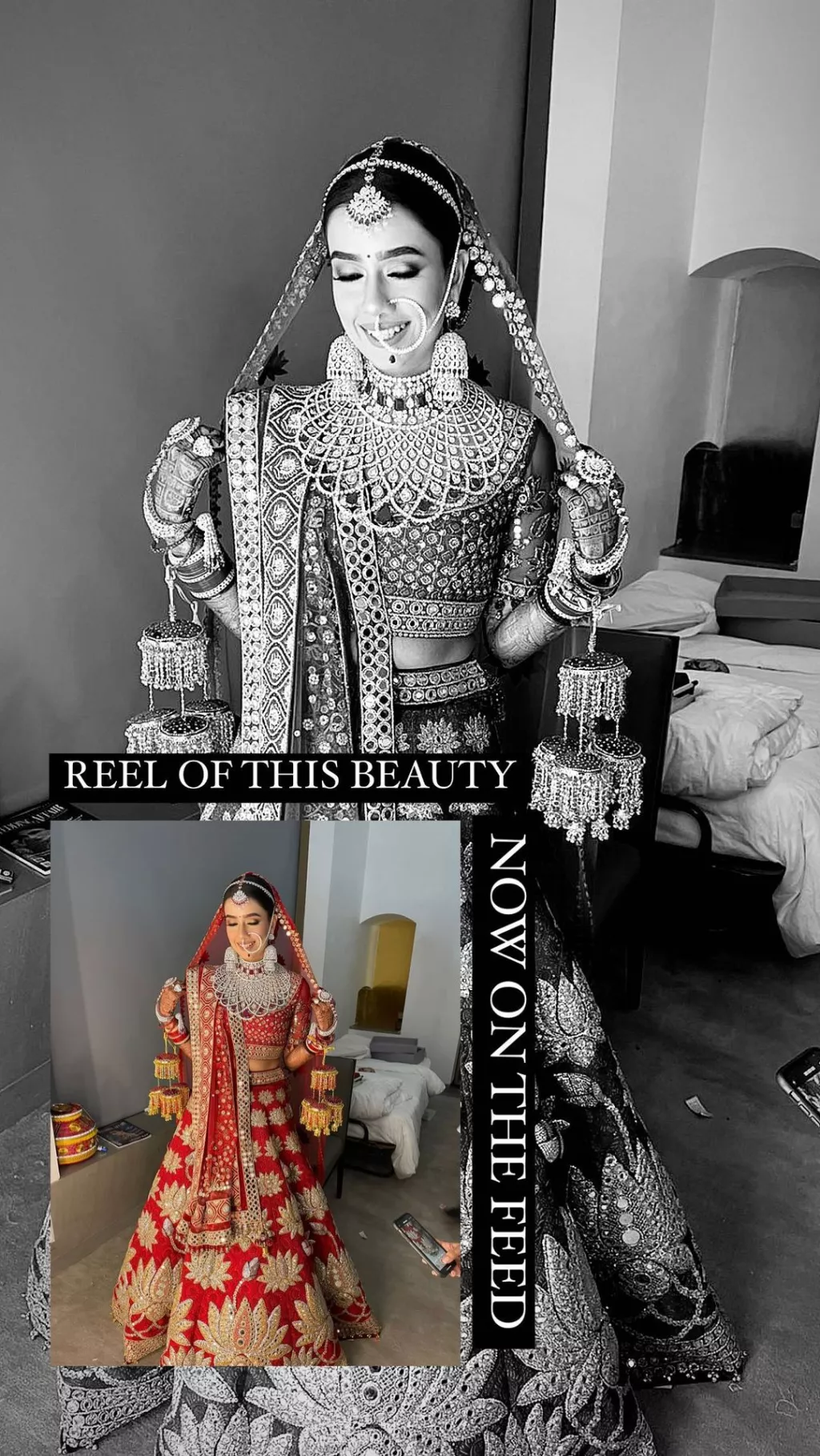 Bride Dons A Gujarati 'Gharchola' For Her Pre-Wedding Festivities ...