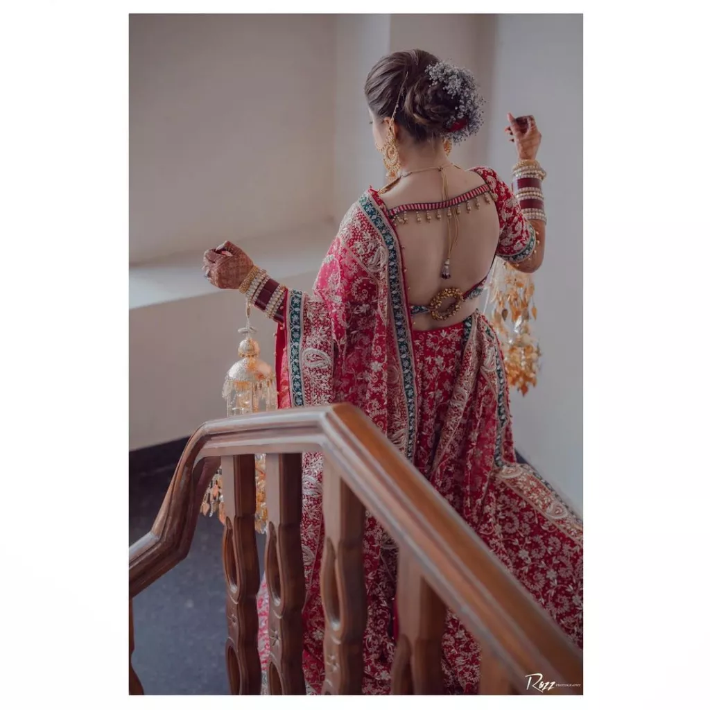 Bride Wore Her Mother's 'Dupatta' For Bangle Ceremony And Flaunted An ...