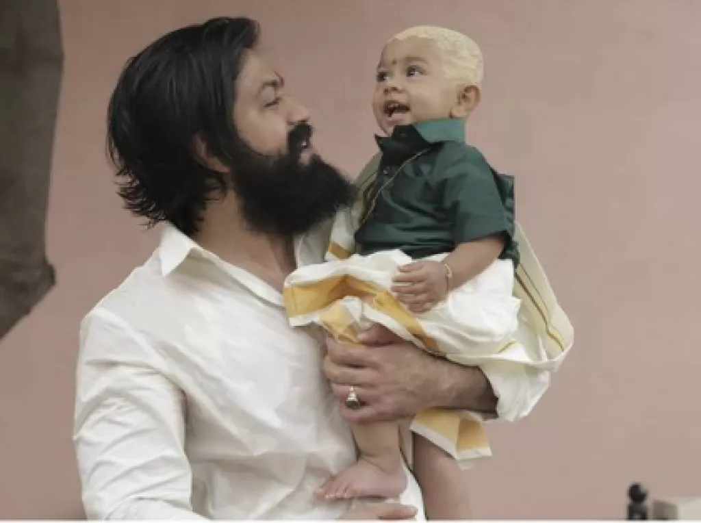 K.G.F. Star, Yash And Radhika's Son, Yatharv's Unseen 'Mundan' Ceremony ...
