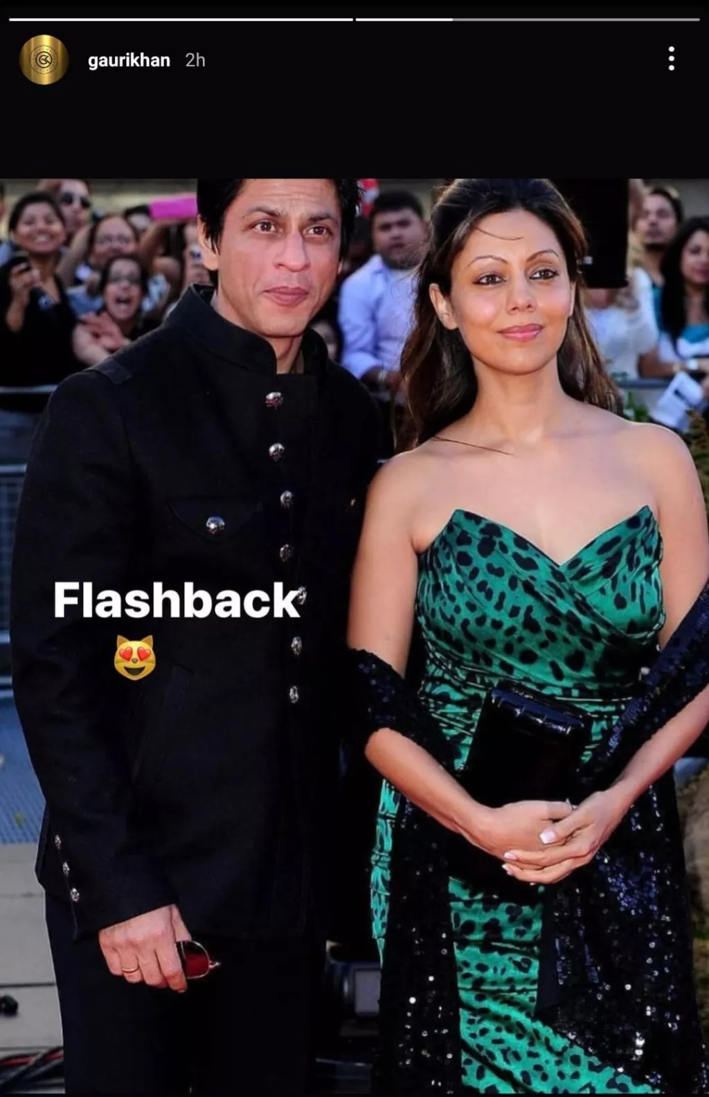 Gauri Khan Posts A Throwback Picture With Shah Rukh Khan As They ...