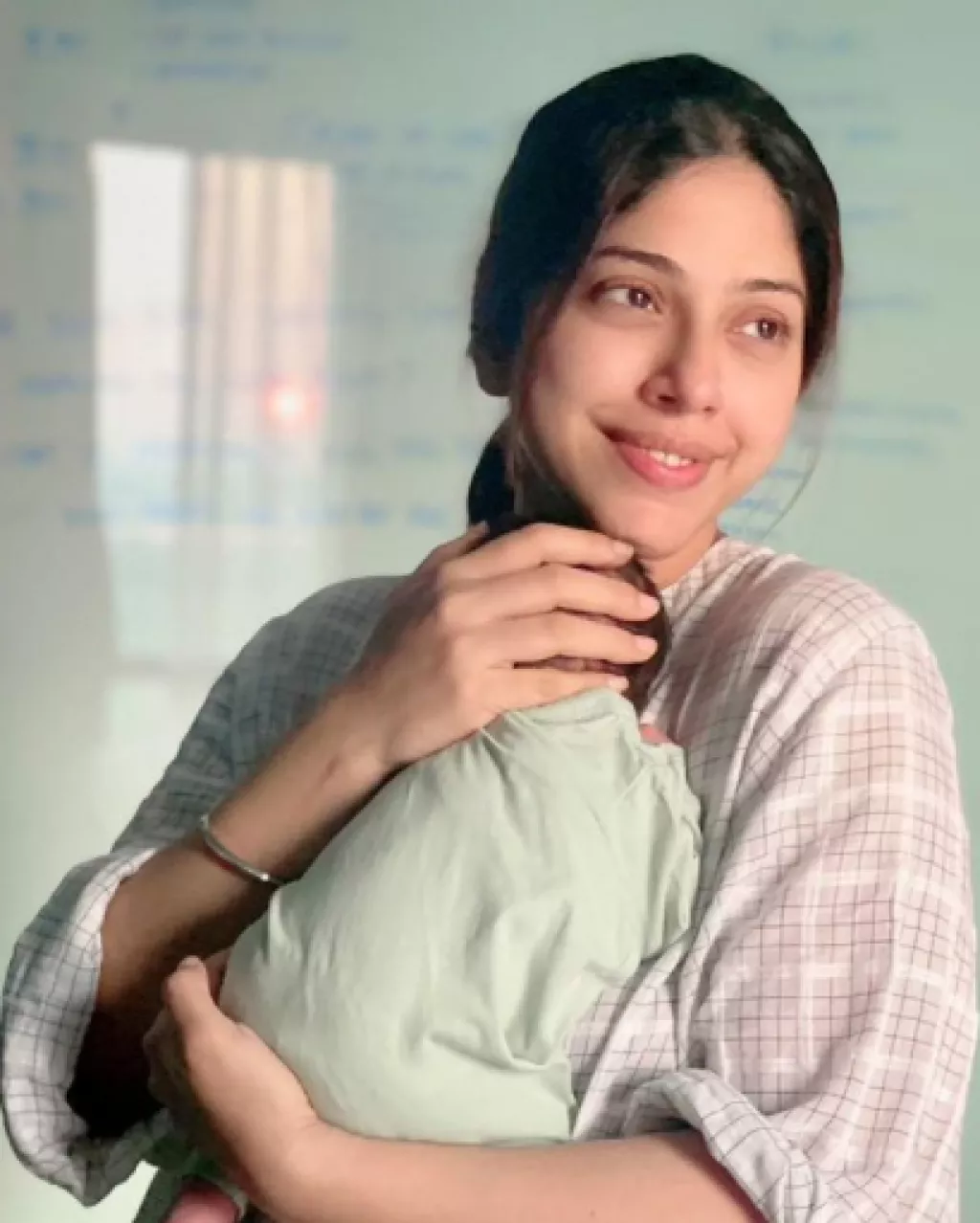 Addite Malik Shares An Adorable Picture Holding Her Son Close To Her ...