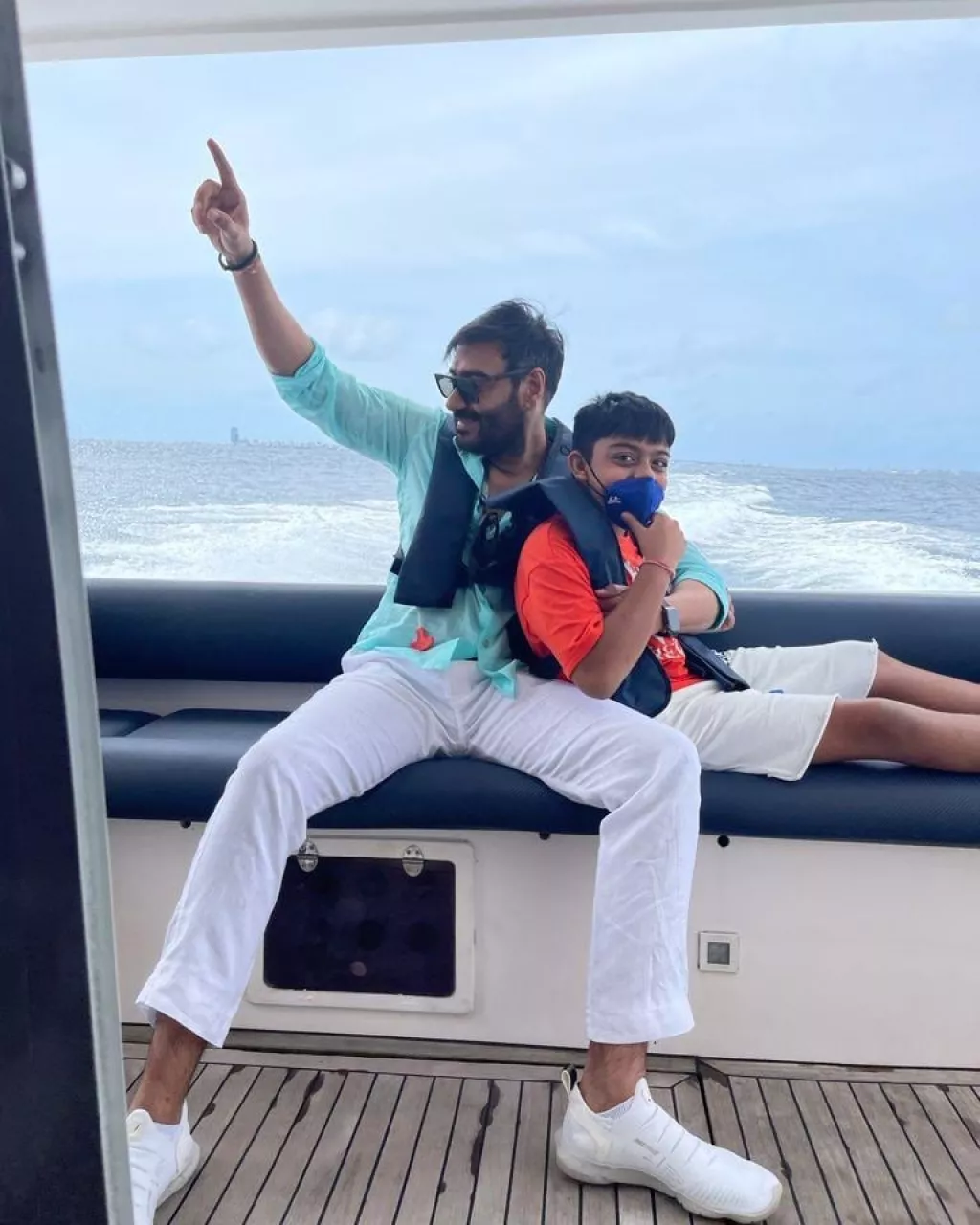 When Ajay Devgn And Kajol's Son, Yug Devgan Slapped His Father While ...