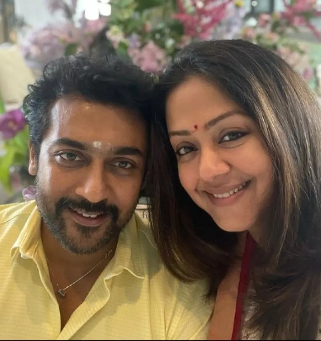 Jyothika Posts 'Proud' Pictures With Hubby, Suriya As The Power Couple ...