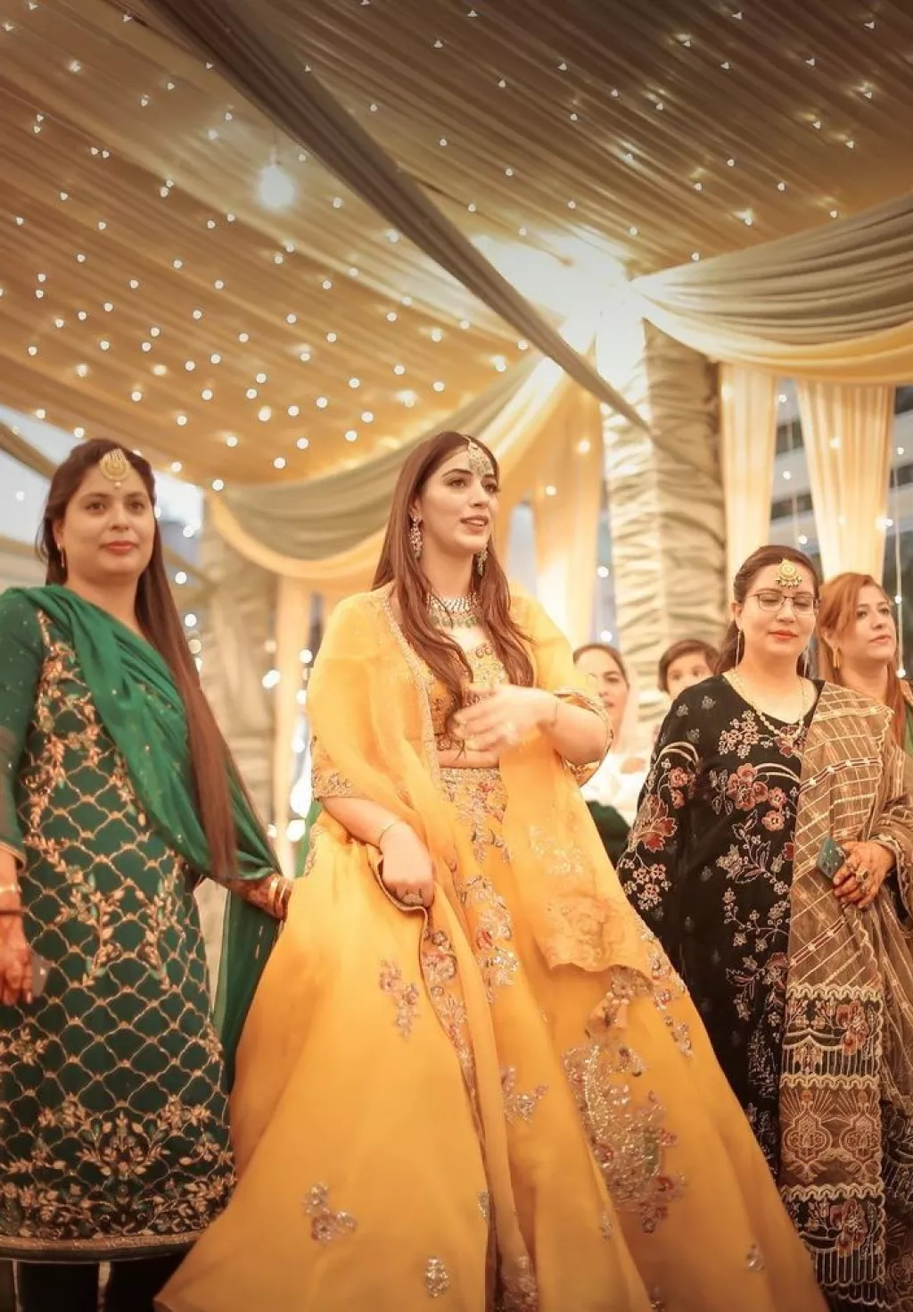 IAS, Tina Dabi's Ex, Athar Aamir's To-Be-Bride, Mehreen Flaunts His Name In Her Stunning 'Mehendi'