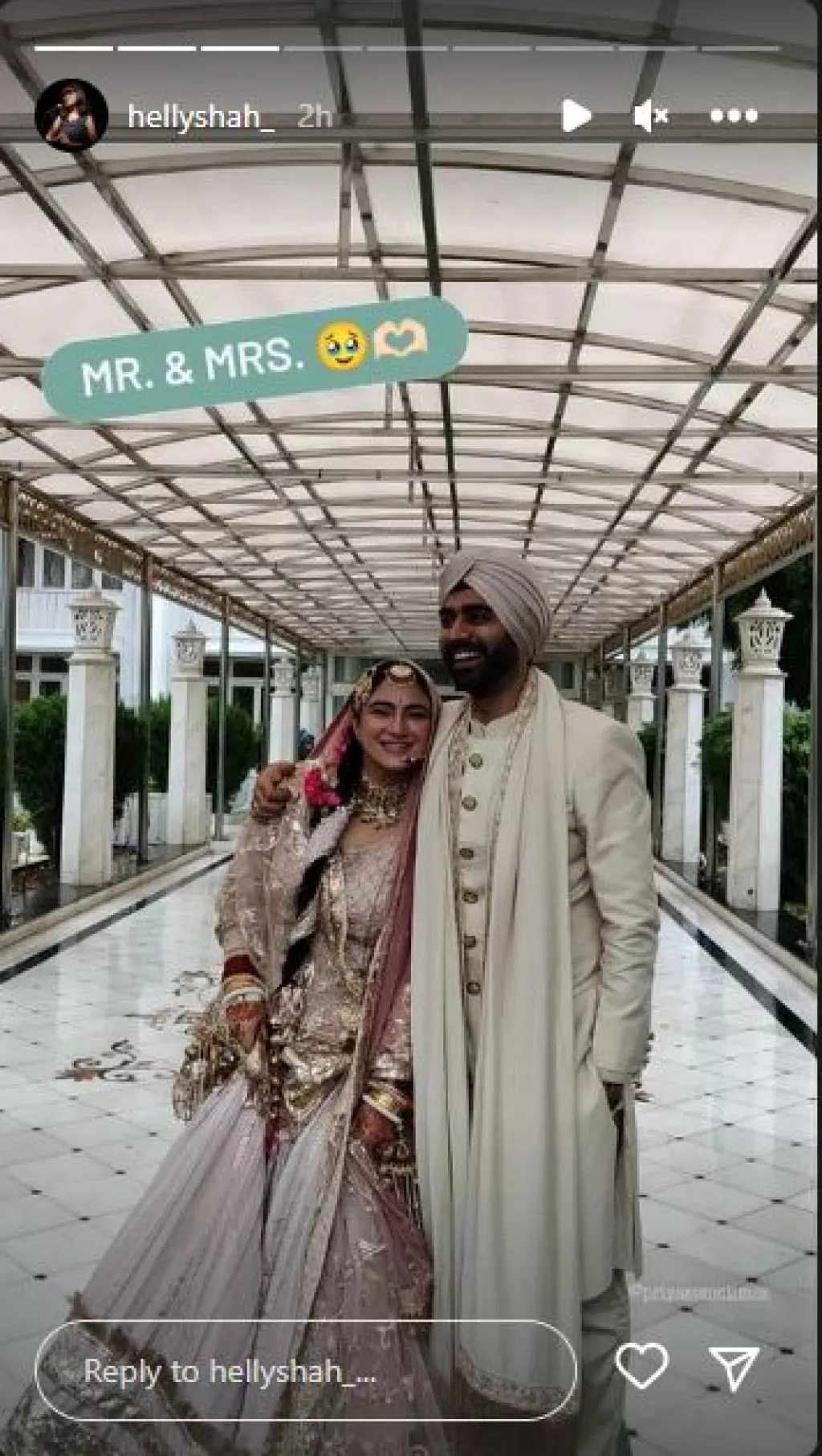 Priya Malik Gets Hitched With Beau, Karan Bakshi, The Bride Stuns In A ...