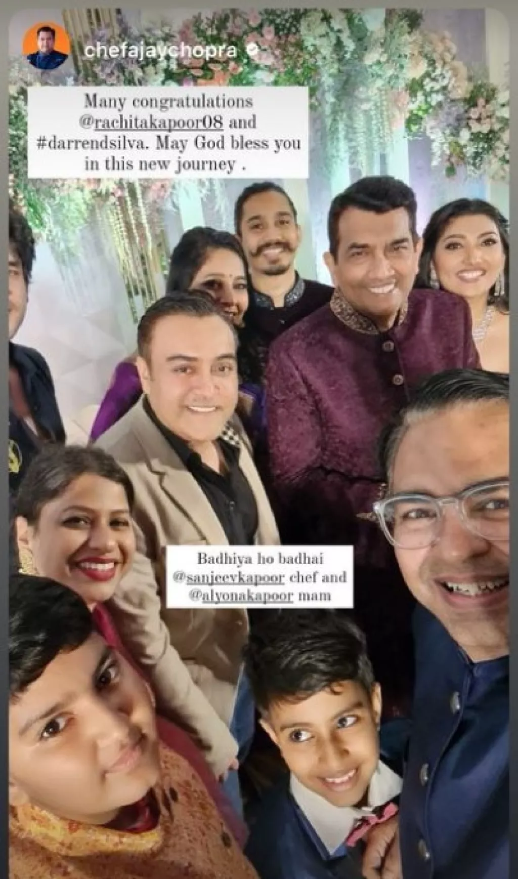 Chef Sanjeev Kapoor's Daughter, Rachita Gets Married To BF Darren As Per Hindu And Christian Wedding