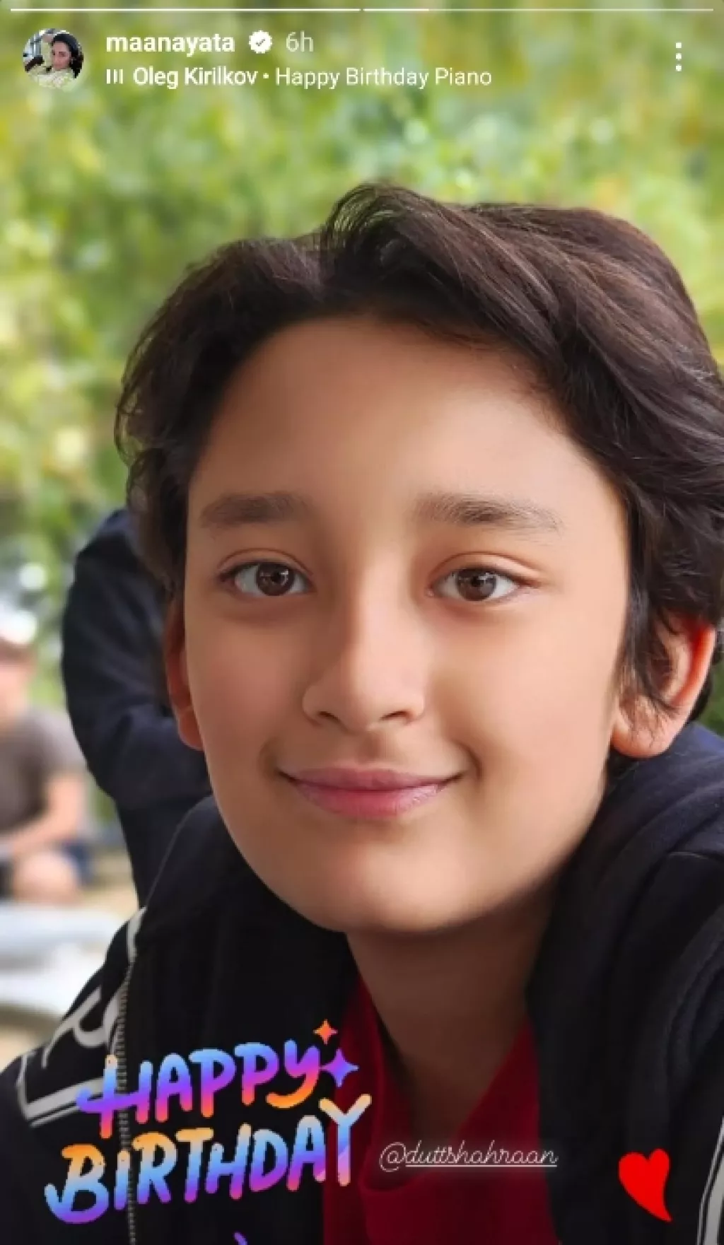 Sanjay Dutt Wishes Twin Kids, Iqra And Shahraan On Their Birthday, Half ...