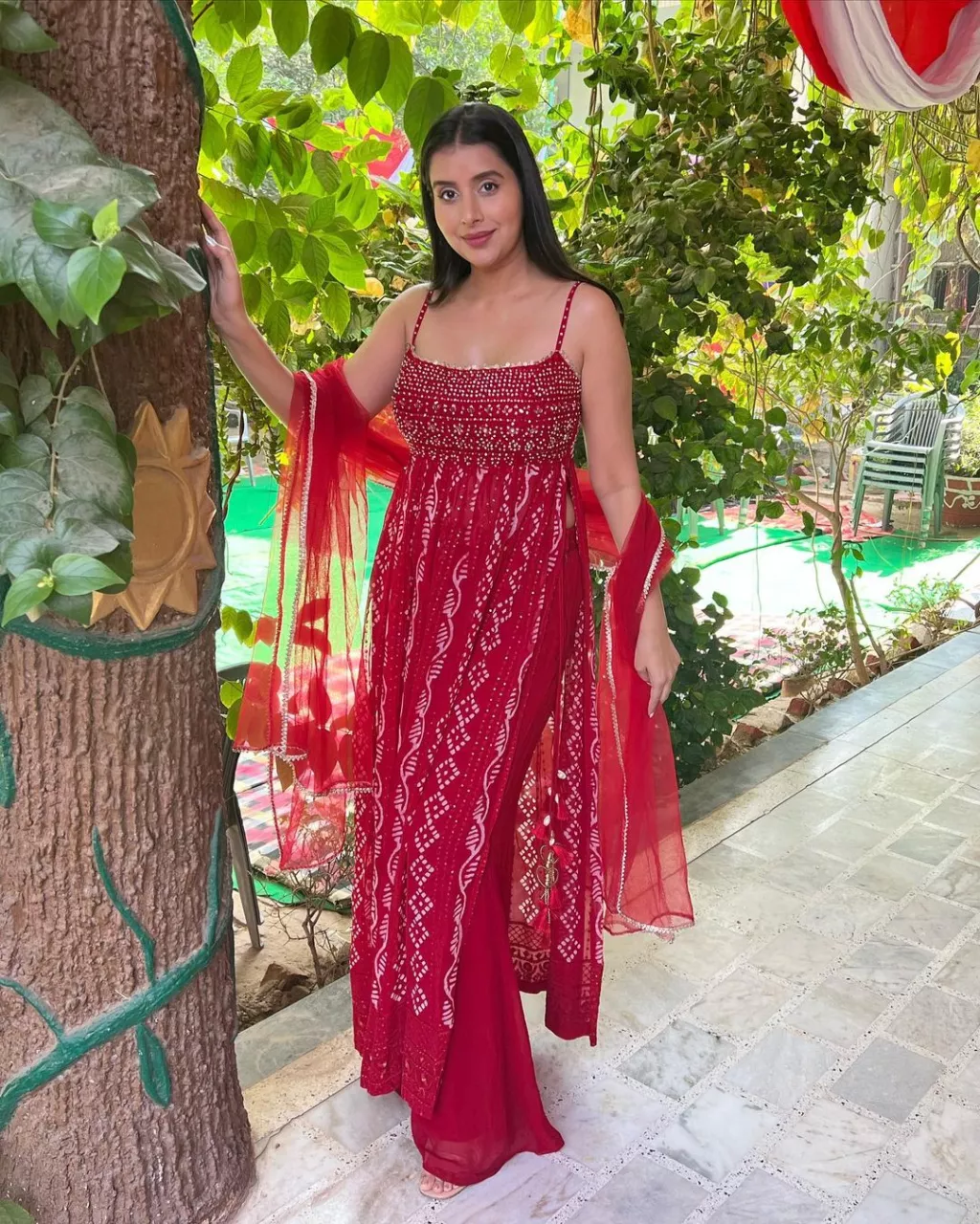 Charu Asopa's Daughter, Ziana Sen Turns Pastel Princess In A Lehenga ...